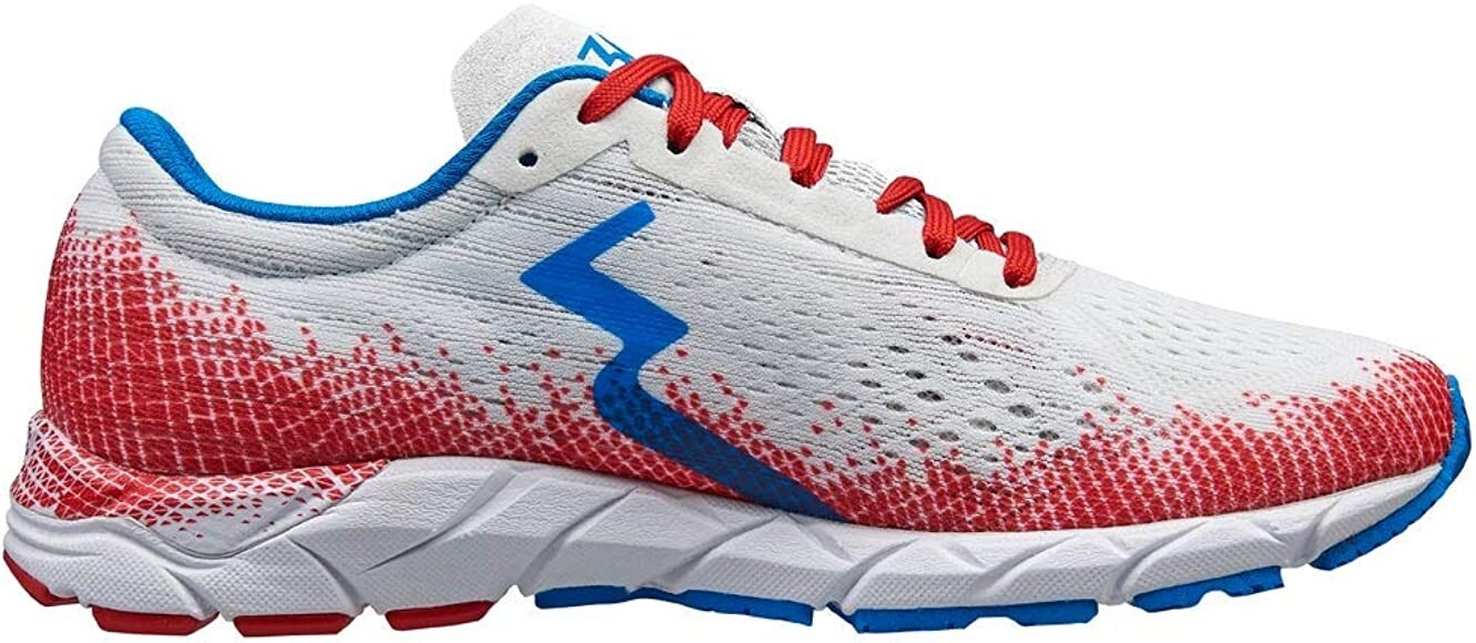 361 Degrees Feisu 2 Knit Morphit White Red Running Shoe Y053-0061 ...