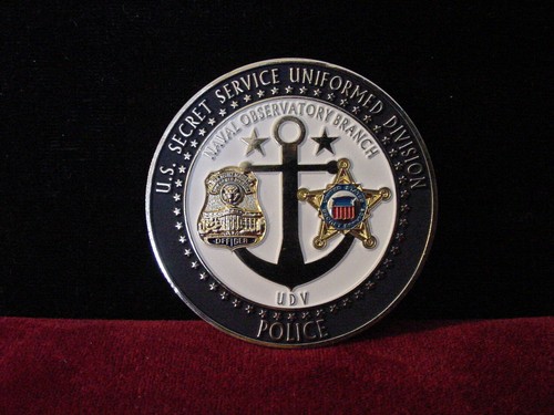 Secret Service Vice President Residence Challenge Coin Naval ...