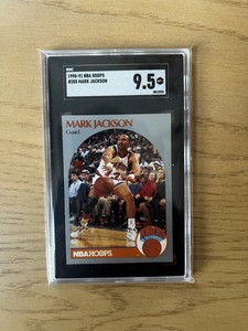 Mark Jackson 1990 Hoops #205 Base (Menendez Brothers in Background ...