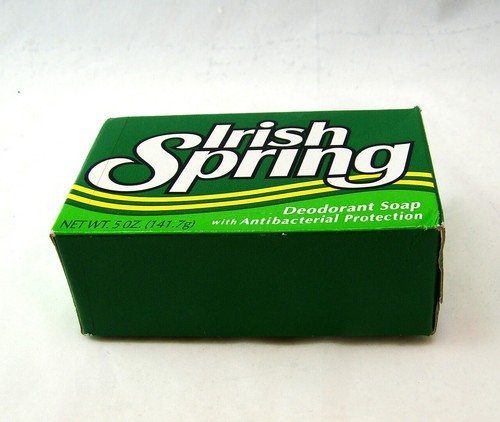 Colgate Palmolive IRISH SPRING Deodorant Soap Bar 5 oz New NIB imp ...