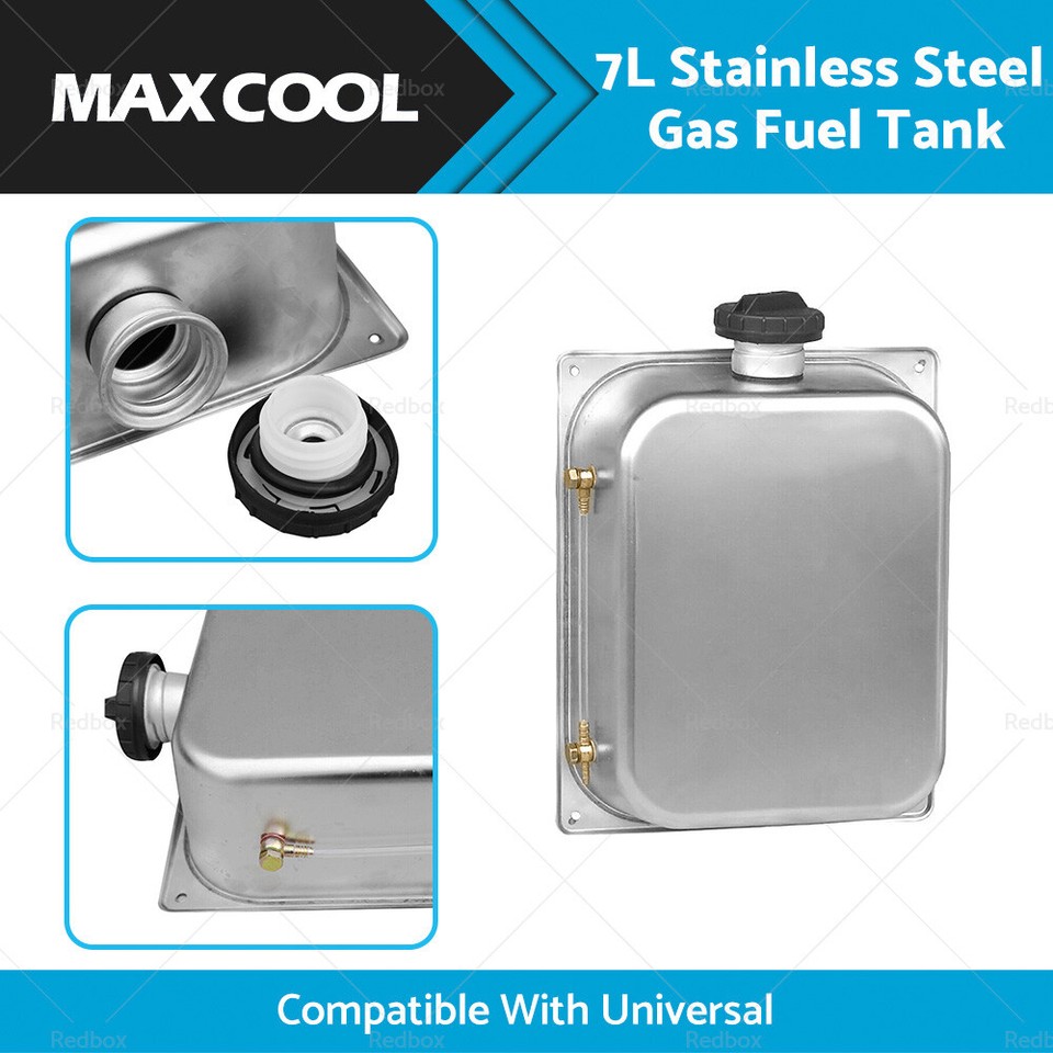 7L Stainless Steel Gas Fuel Tank Emergency Backup Suitable For Webasto ...