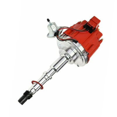 HEI Distributor JEEP AMC WAGONEER CJ7 CJ5 304 360 401 V8 Red 65K Volt ...