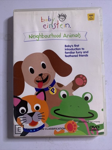 Baby Einstein Neighborhood Animals (DVD, 2004) Disney Early Education ...