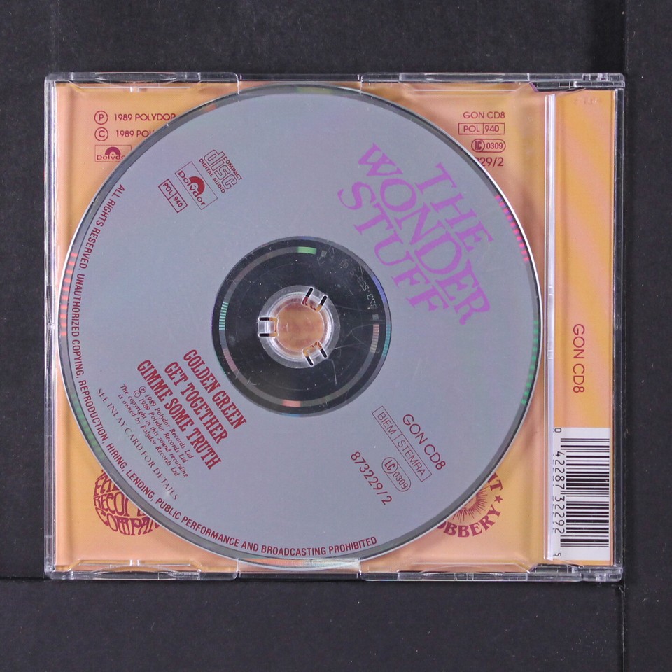 WONDER STUFF: golden green POLYDOR CD Single UK | eBay