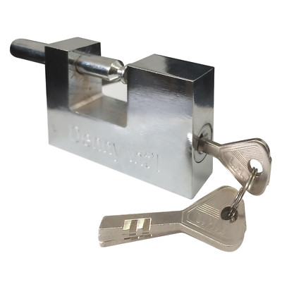 90MM HEAVY DUTY TRANSVERSE BEAM PADLOCK CONTAINER WAREHOUSE SECURITY ...