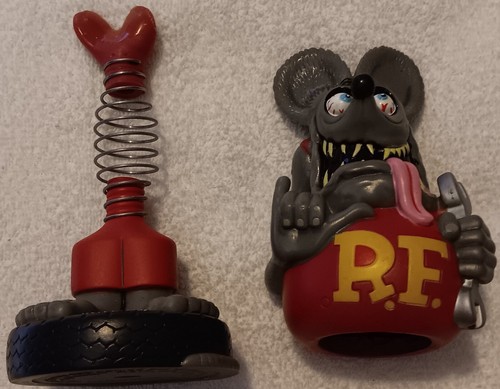 Rat Fink Bubblehead RF Plastic Rabid Mouse Monster Figure Two Parts | eBay
