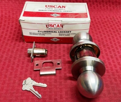 USCAN ENTERANCE CYLINDRICAL LOCKSET US53P MEDIUM DUTY GRADE 2 630 ...