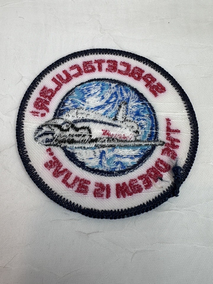 SPACETACULAR! The Dream is Alive Space Shuttle NASA Souvenir Embroidered Patch | eBay