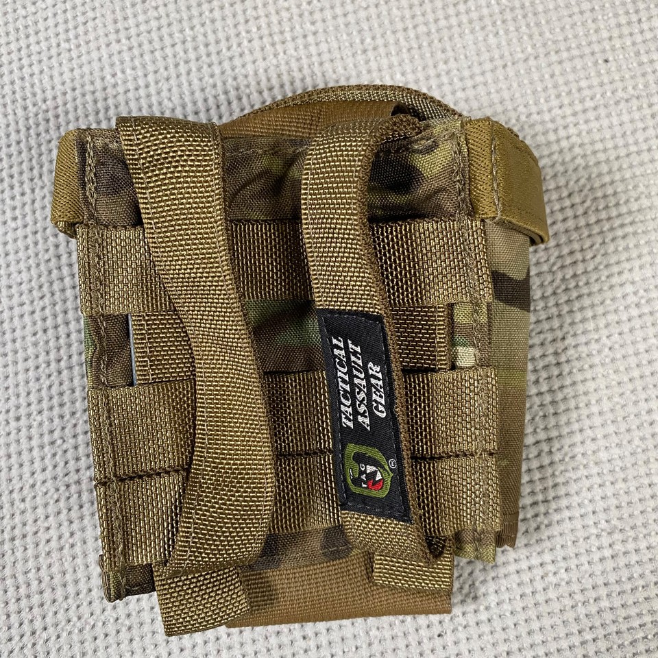 TAG MBITR Radio Pouch AMP Spare Battery PRC148 MOLLE MULTICAM Storage ...
