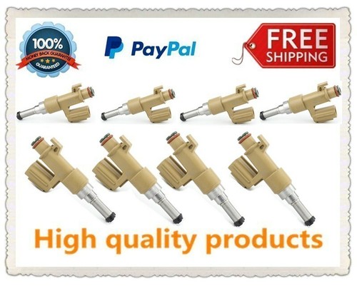 8PCS Fuel Injectors 23250-0S020 For 08-13 Toyota Tundra Sequoia Lexus 4 ...