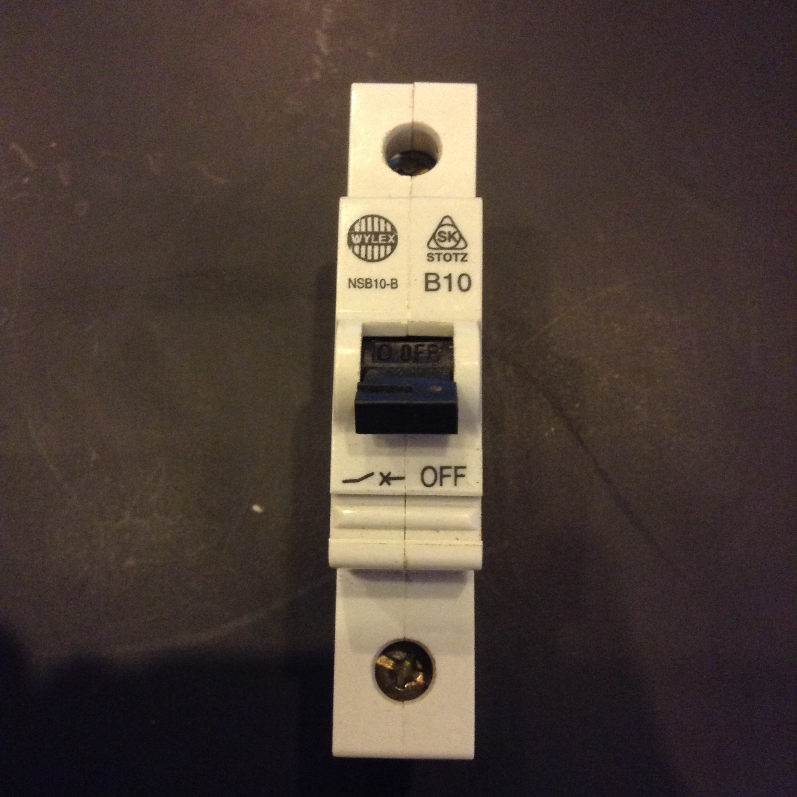 WYLEX MCB NSB 6 10 16 20 32 40 AMP BS 60898 / 3871 FUSE MEM HAGER BG ...