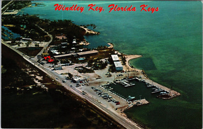 PC927 FL Florida Keys Windley Key Islamorada Aerial View Monroe County ...