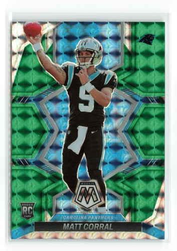 MATT CORRAL #304 RC 2022 PANINI MOSAIC PANTHERS GREEN | eBay