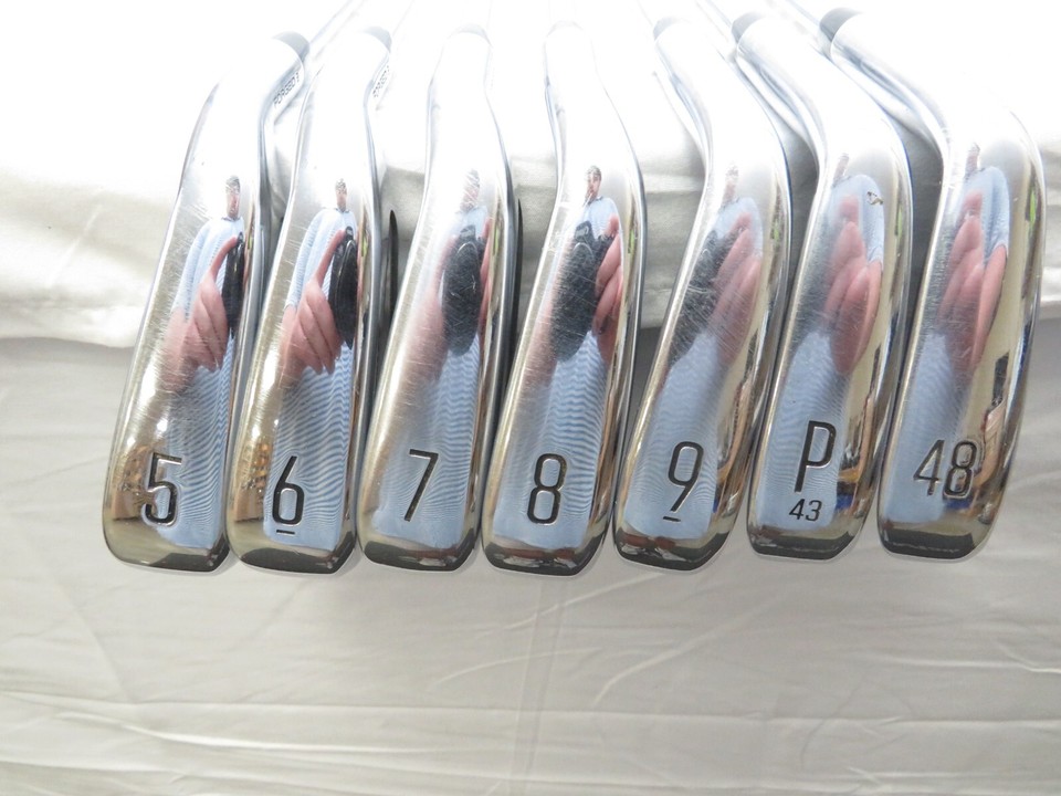 Used Titleist T350 Iron Set 5-PW+48* TT AMT Red R300 Regular Flex Steel ...