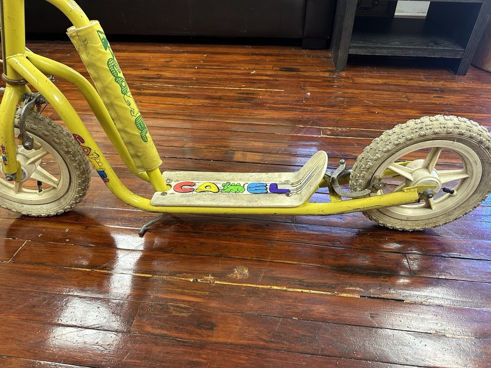 GT Camel Old School Bmx Scooter Freestyle Yellow Haro Hutch Redline ...