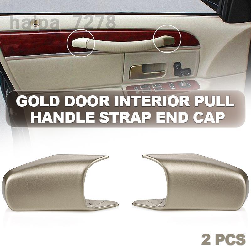 Door Panel Pull Strap End Caps Handle Cover Cap For 2003-2011 Lincoln ...