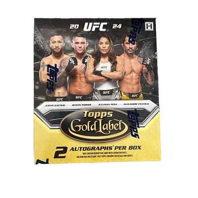 2024 TOPPS GOLD LABEL UFC HOBBY BOX | eBay