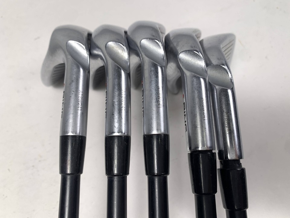 Ping G400 Iron Set 6-PW Red Dot 1* Flat Alta CB AWT Senior Steel Mens ...