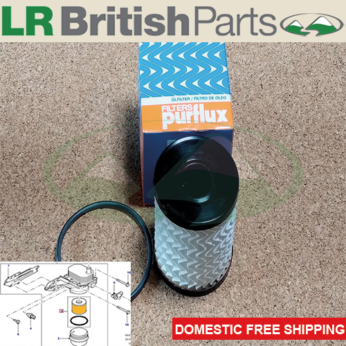 LAND ROVER OIL FILTER LR2 RANGE R EVOQUE DIESEL NEW LR030778 | eBay
