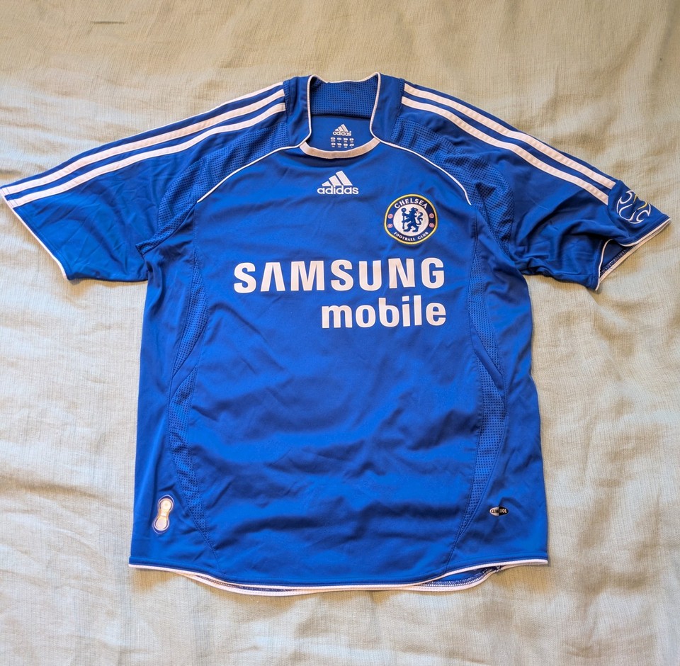 Chelsea FC 2006 07 Home Shirt Adidas #10 Joe Cole UK Small Men's | eBay UK