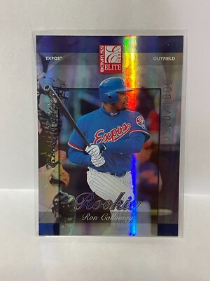 2002 Donruss Elite #234 Ron Calloway #'d/1000 RC | eBay