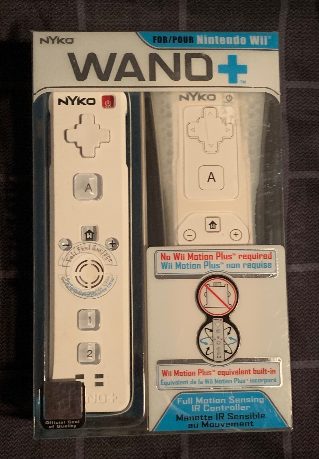 NYKO WAND+ Wii Remote Controller for Nintendo Wii - White - NEW SEALED ...