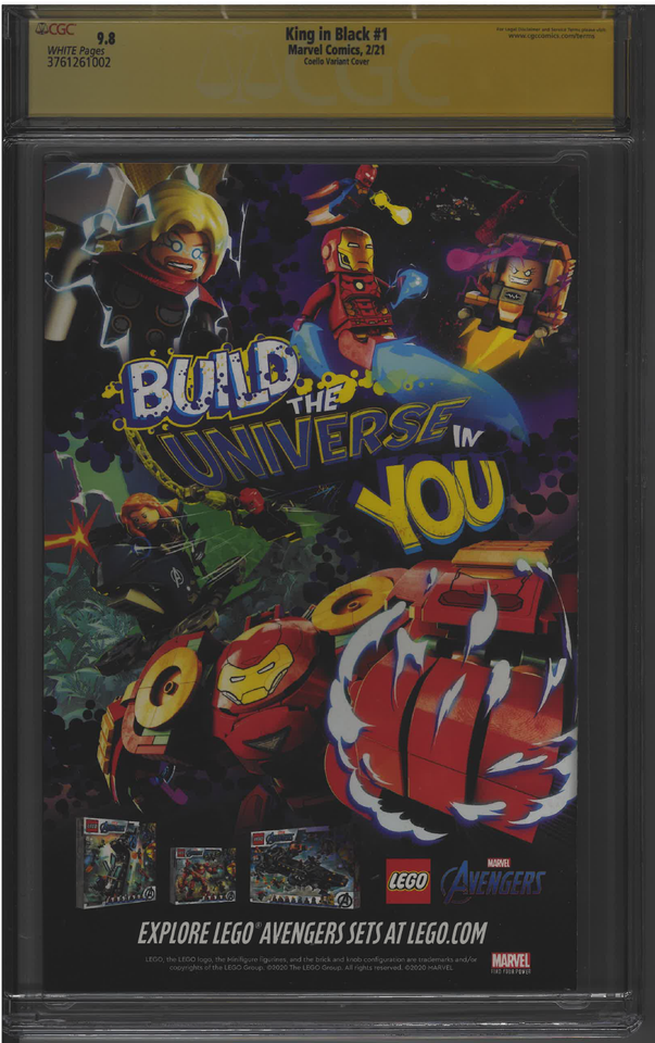 King in Black #1 CGC 9.8 Coella Dragon Variant | eBay