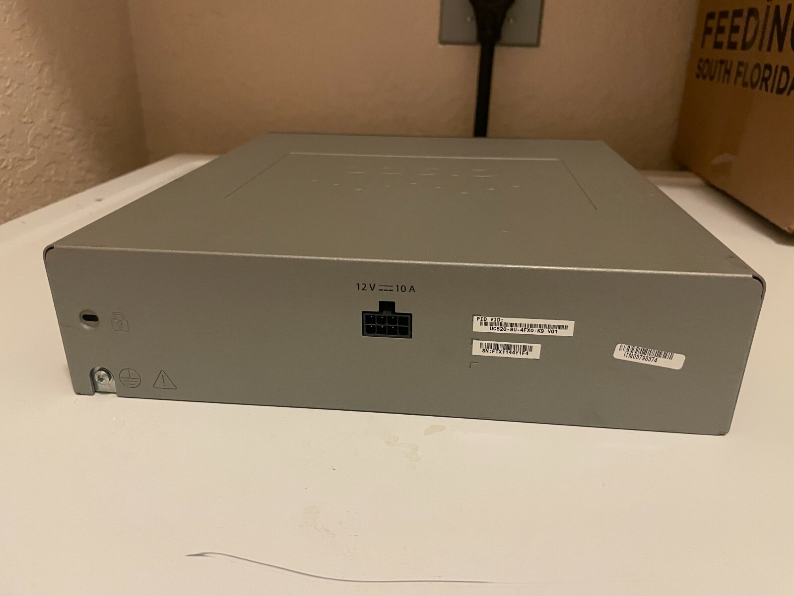 CISCO UC520 -16 UNIFIED COMMUNICATION 500 SERIES W/POWER SUPPLY NO ...