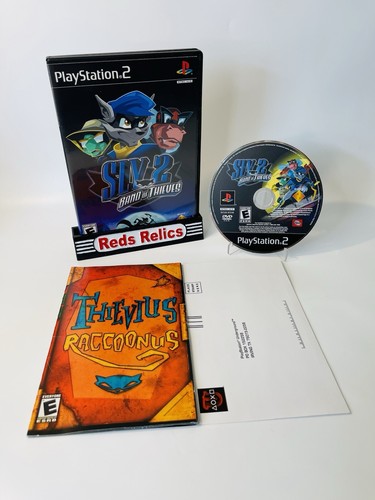 Sly 2 Band of Thieves PS2 PlayStation 2 Black Label Complete CIB ...