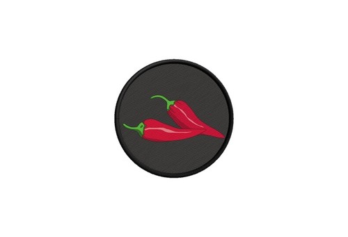 Patch Badge Iron-On Embroidered Pepper | eBay