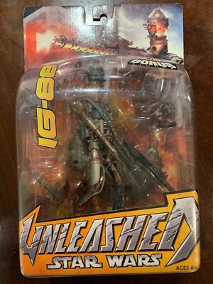 STAR WARS 2004 UNLEASHED IG-88 NEW IN PACKAGE | eBay