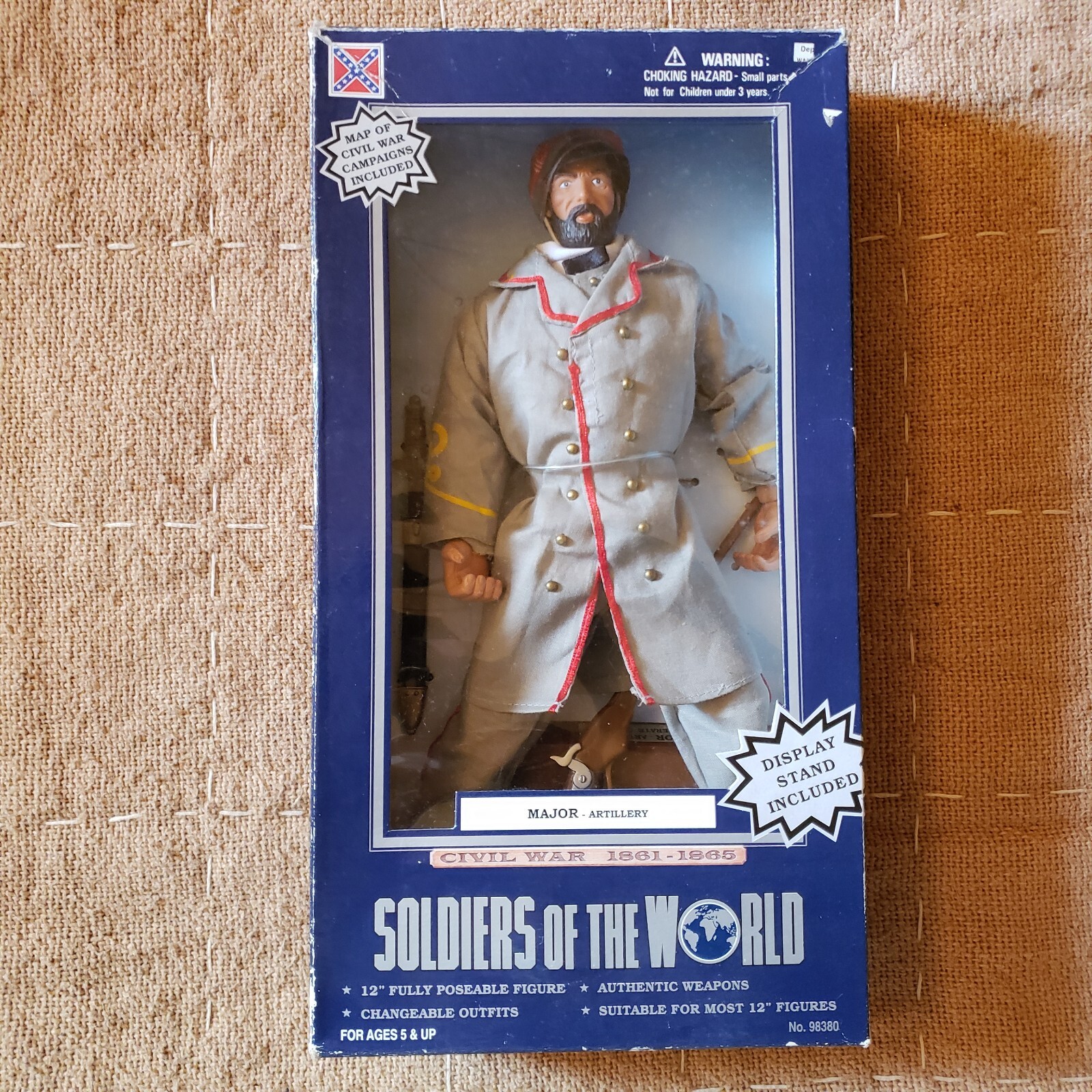 Soldiers of the World, Civil War Confederate Major, Artillery | eBay