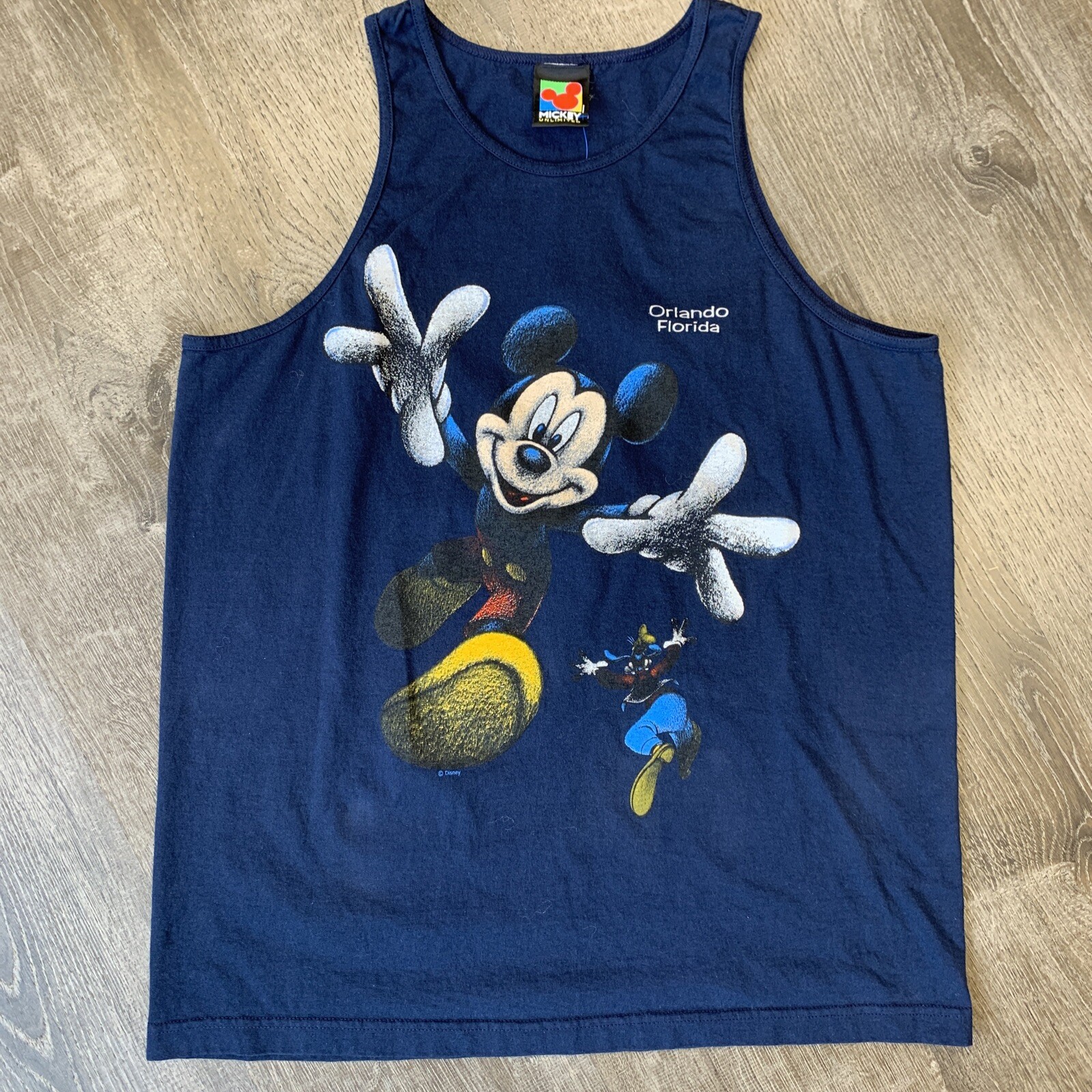 Vintage Disney Orlando, FL Mickey Mouse Goofy Tank To… - Gem