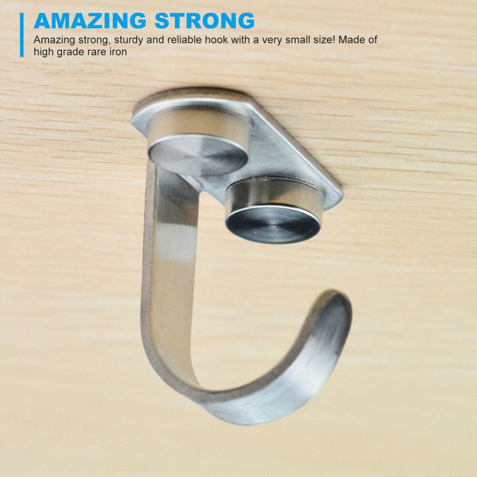 12pcs Wall Hook Wallet Hook Shelf With Hooks Coat Rack Coat Hook | eBay