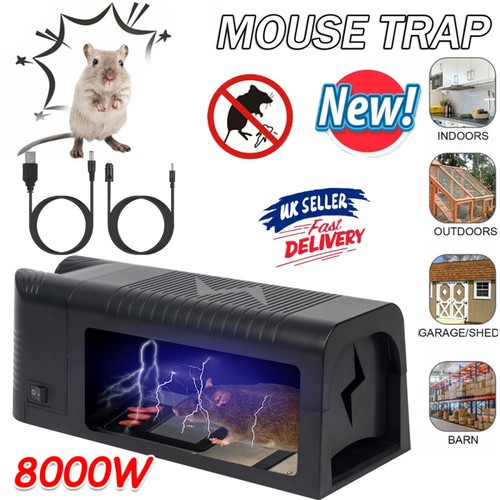 Electronic Mouse Trap Mice Rat Killer Pest Victor Control Electric ...
