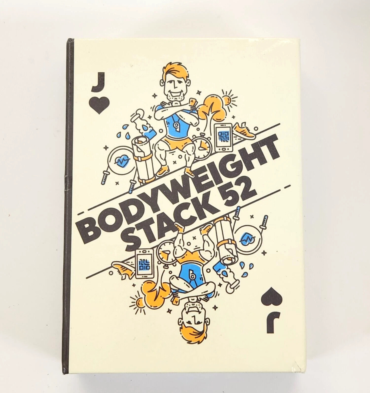 Stack 52 Bodyweight Workout Playing Cards – Fitness Exercise Deck, Pre ...