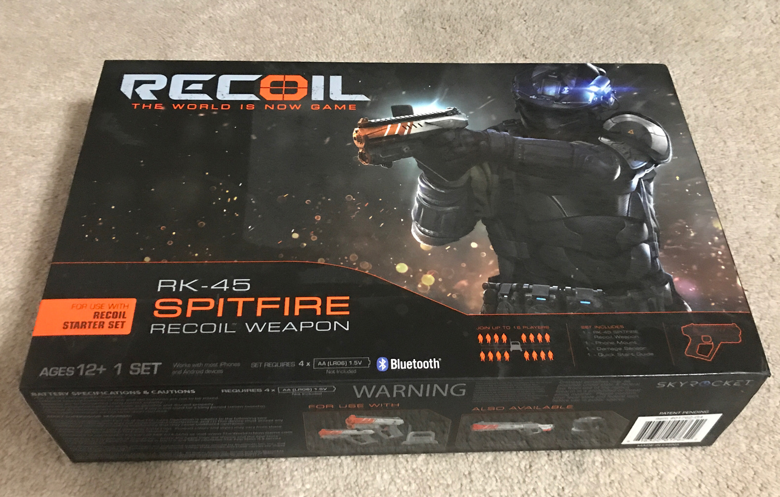 Recoil RK-45 Spitfire Recoil Weapon | eBay