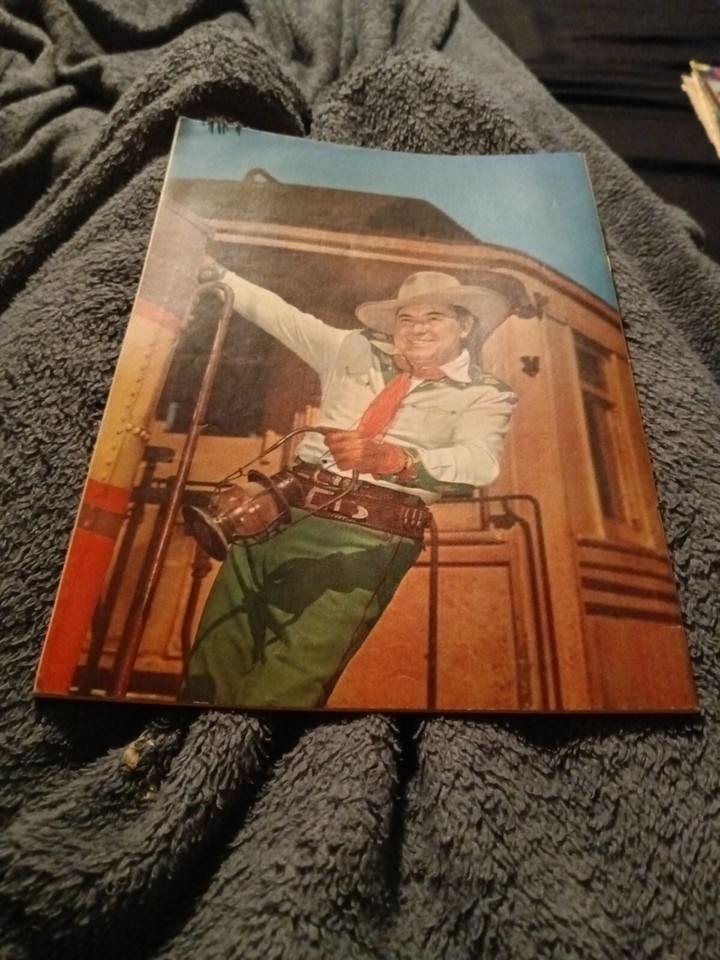 Johnny Mack Brown #776 Four Color (1957 Dell) Western Comic Book, Photo ...