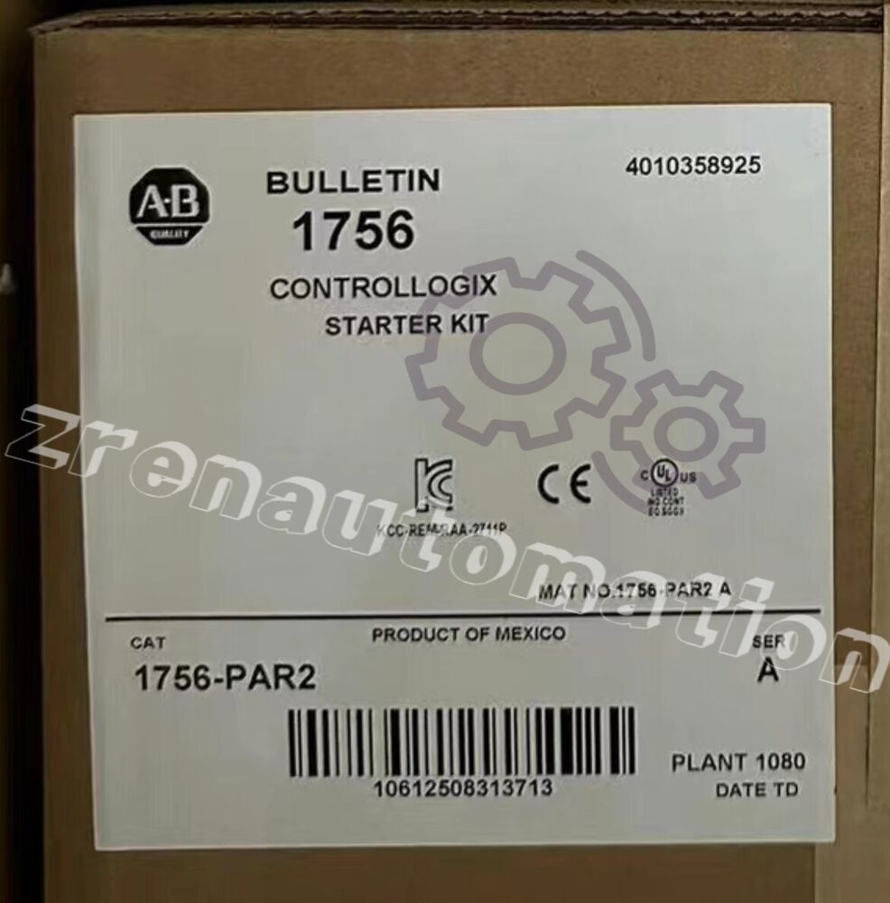 AB 1756-PAR2 SER A ControlLogix Starter 1756-PAR2 Spot Goods Expedited ...