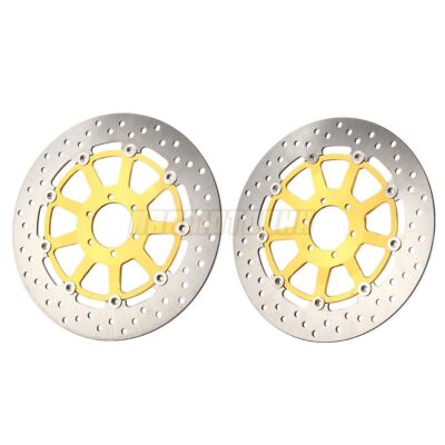 Front Brake Disc Rotors For MOTO GUZZI 1100 California Stone 2001-2005 ...