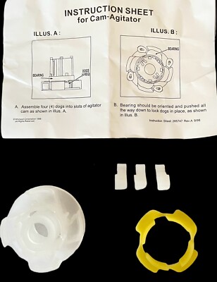 Plastic Agitator Kit 285809 for Whirpool | eBay