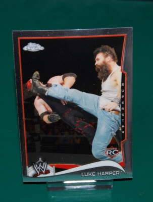 2014 Topps WWE Luke Harper Rookie Card #30 RC Wrestling Mr Brodie Lee ...