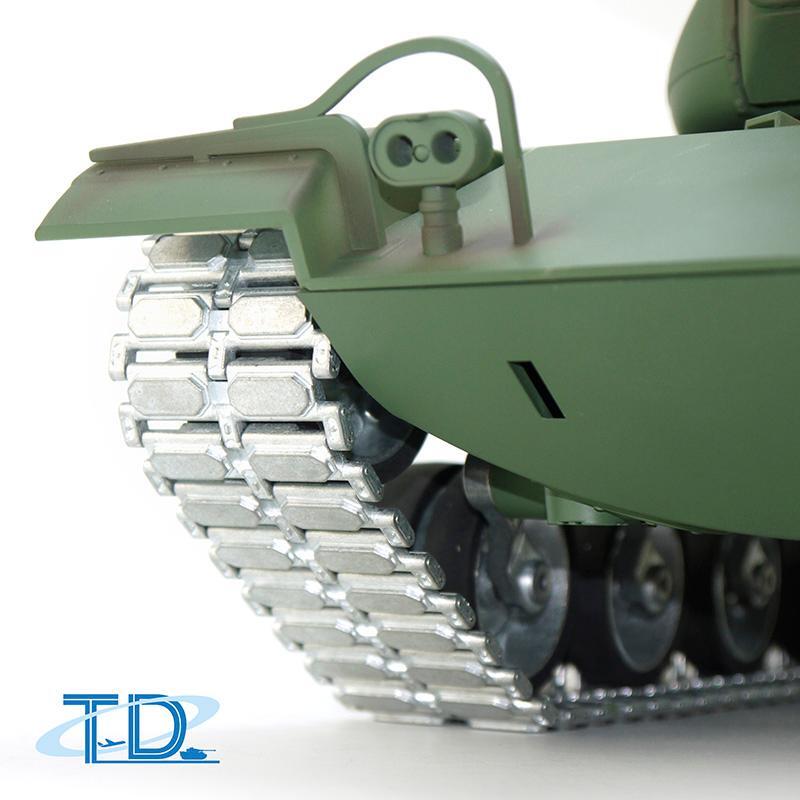 TD 1/16 RC Tank M60A3 USA Remote Control Battle Tanks Metal Wheel Track ...