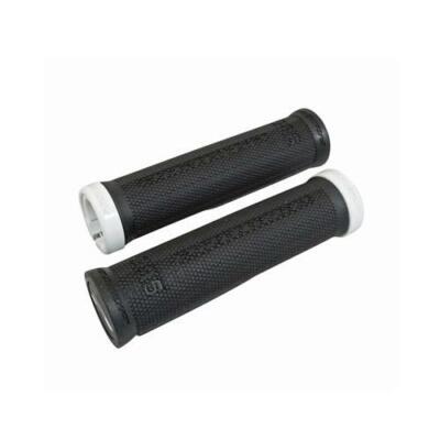 Poignee city-vtt progrip 995 noir avec lock on blanc 130mm livre avec ...