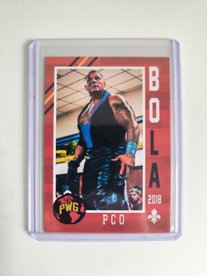 2018 PWG BOLA RC PCO Pro Wrestling Guerilla RARE NXT WWE AEW TNA Card ...