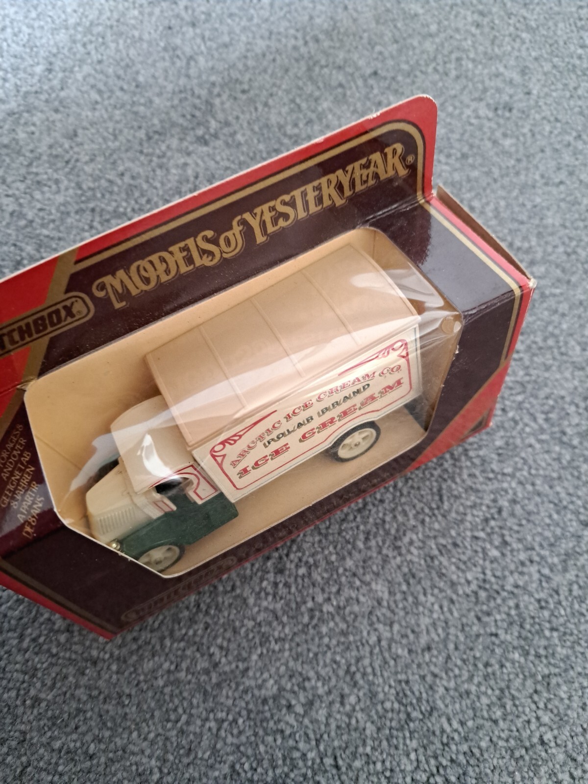 Models of yesteryear matchbox Y30 1920 Model AC Mack, Arctic Ice Cream ...