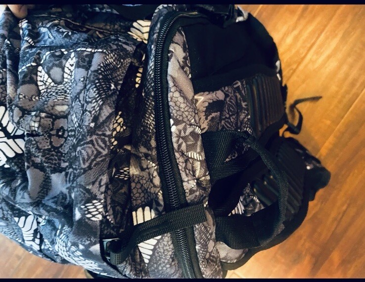 Kobe Bryant Limited Nike Black Mamba Snakeskin Backpack Bag Rare Elite ...
