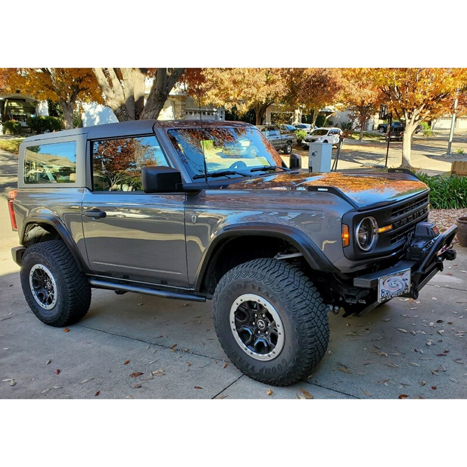 KBD Body Kits Polyurethane Fender Flares Kit For Ford Bronco 2DR 2021-2024 | eBay