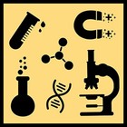 Detailed Science & Equipment Stencil Set - (2) Piece Kit - 10" x 10 ...