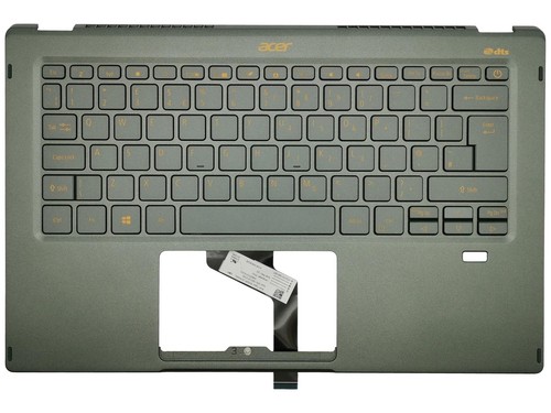 Acer Swift SF514-55GT SF514-55T Palmrest Cover Keyboard UK Green 6B ...